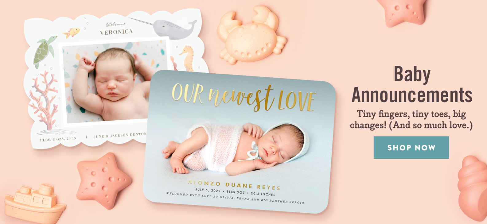 Simply to Impress | Birth Announcements, Invitations, Holiday Cards